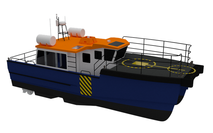 First mini-CTV begins construction at Louisiana shipyard | WorkBoat